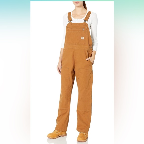 Carhartt | Jeans | Nwt Carhartt Womens Overalls In Carhartt Brown ...